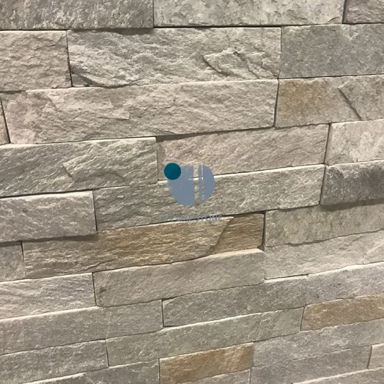 Ivory Split Face Quartzite Tiles | We Like Stone