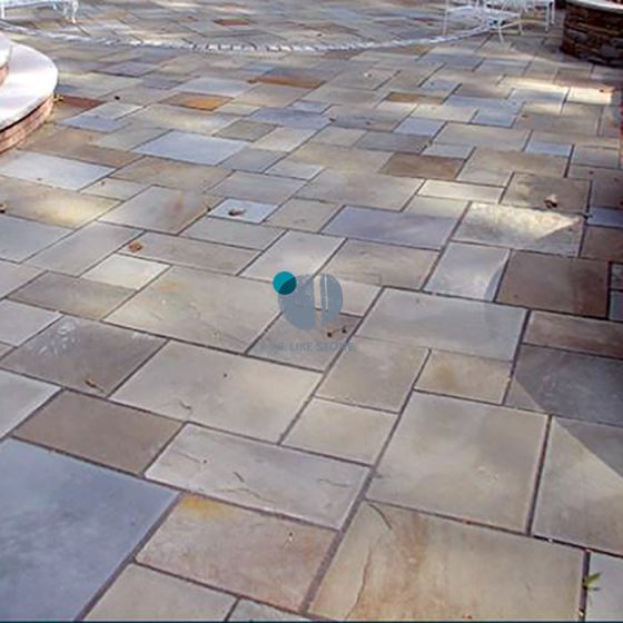 sandstone slabs buff